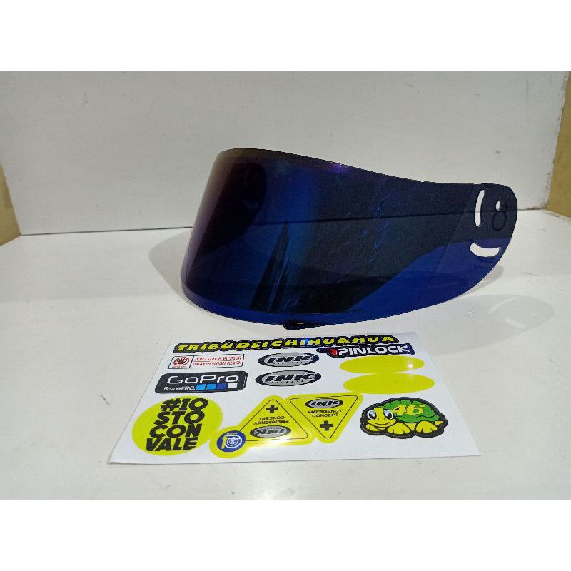 หมึกติดที่บังแดด แบบแบน cl max อิริเดียม สีน้ําเงิน ทอง (ฟรีสลักเกลียว ...
