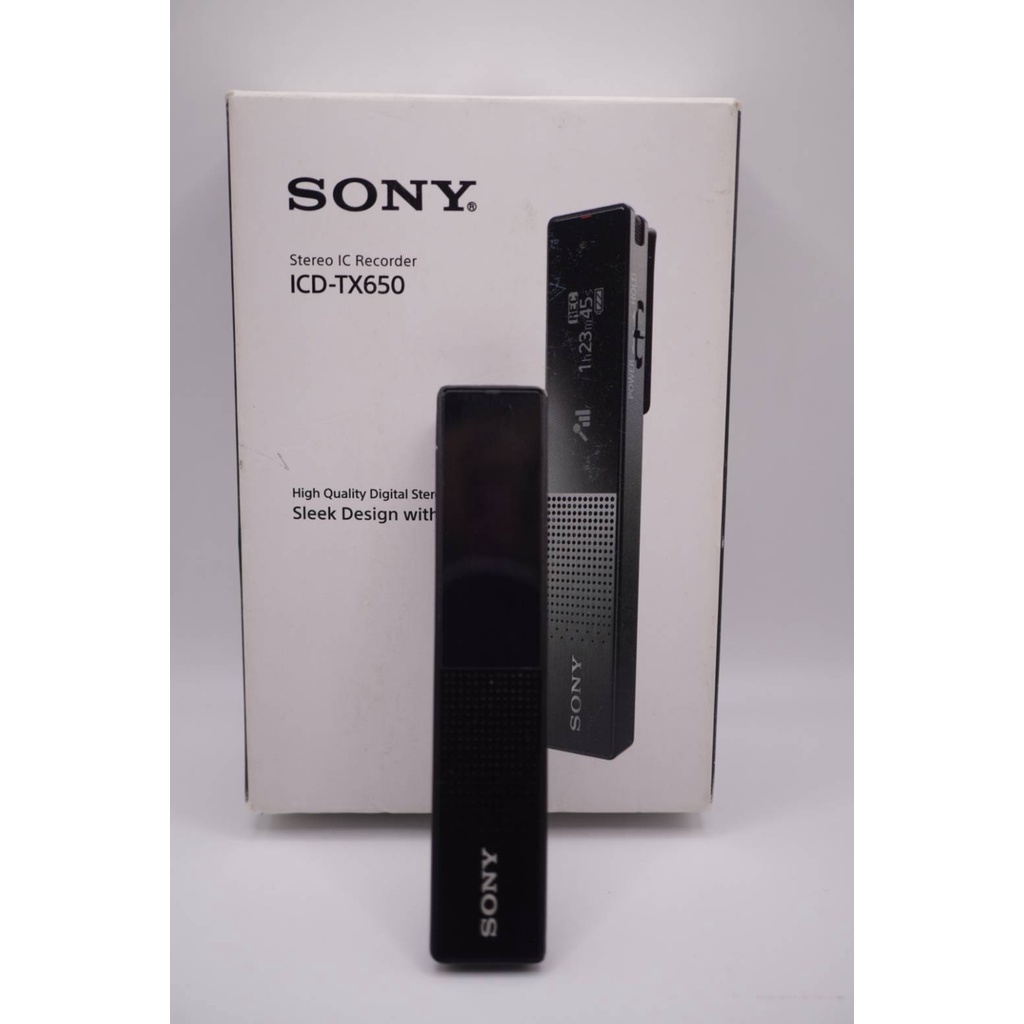 Sony ICD-TX650 มือ2 เครื่องบันทึกเสียง (16GB) รุ่น ICD-TX650 | Shopee ...