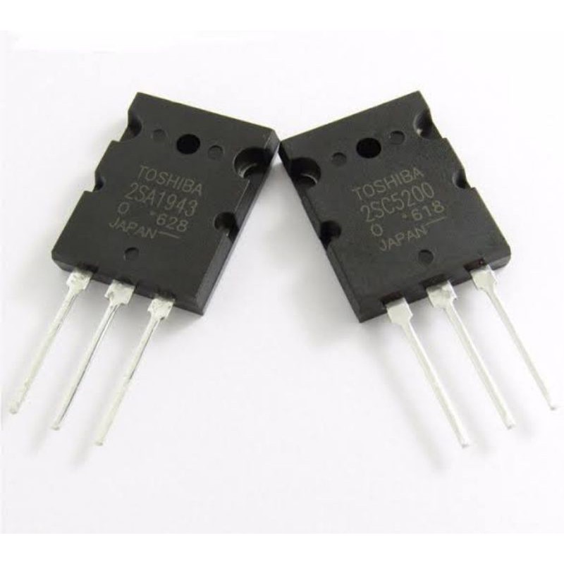 C5200 A1943 2SC5200(NPN) + 2SA1943(PNP) ทรานซิสเตอร์เครื่องขยายเสียง ชนิด NPN และ PNP | Shopee ...