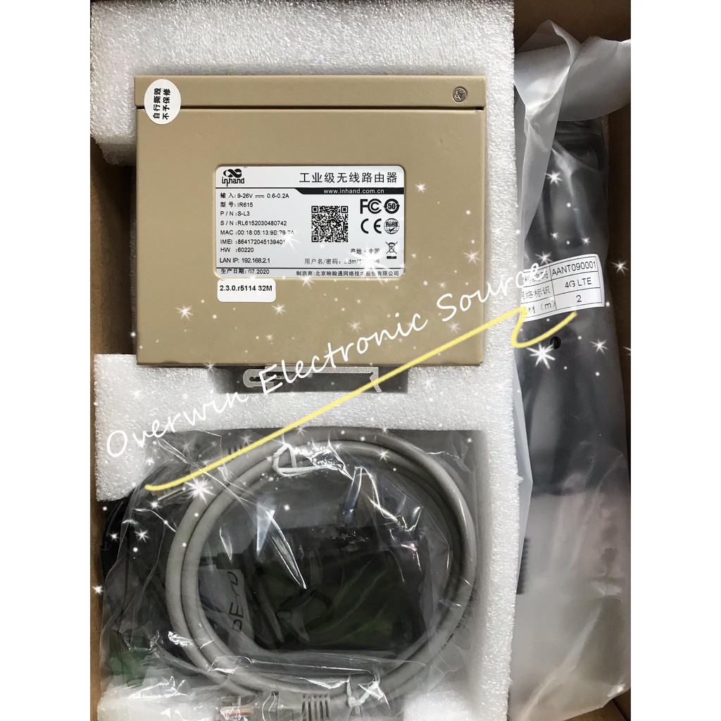 IR615-S-L3-WLAN: 4G INDUSTRIAL ROUTER: 5 พอร์ต ETHERNET และ WLAN ...