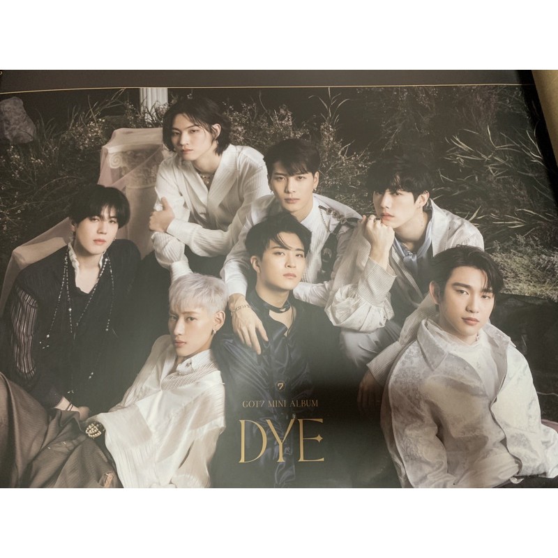 Poster โปสเตอร์ GOT7 อัลบั้ม DYE พร้อมส่ง | Shopee Thailand