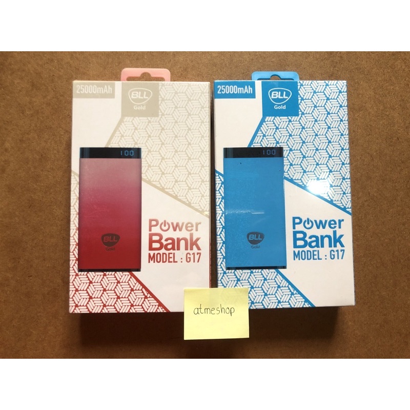 [ของแท้/พร้อมส่ง] Power bank Bll รุ่น G17 25000mAh | Shopee Thailand