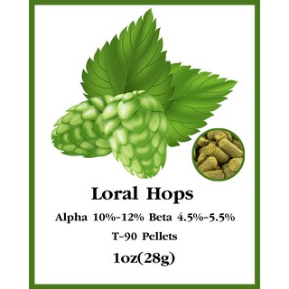 Loral Hops (Pellet) ลอโลว ฮอปส์ (เพลลิท) 1 oz (28g) | Shopee Thailand
