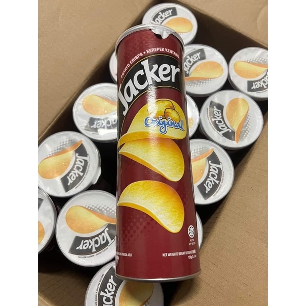 Potato Jacker เจคเกอร์มันฝรั่งทอดกรอบ มี 4 รสชาติ ขนาด 150 กรัม ...