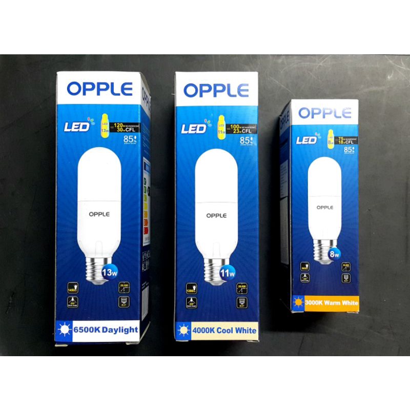 Opple หลอด Led E Stick 8W, 11W, 13W Daylight, Cool White, Warmwhite ...