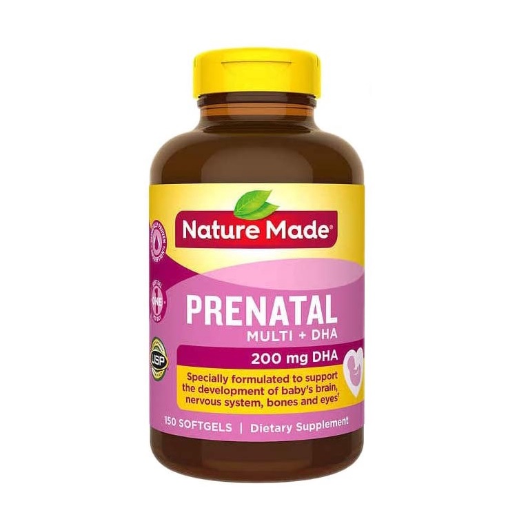Nature Made Prenatal Multi+DHA 150 Softgels | Shopee Thailand