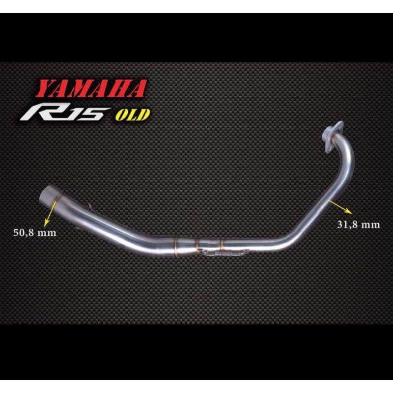 Yamaha R15 OLD RACING EXHAUST คอ PIPE R15 OLD | Shopee Thailand
