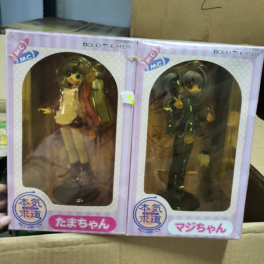 Maji-Kyudo Maji-Chan 1/6 Painted Pvc Figure Statue Set Solid Theater ...