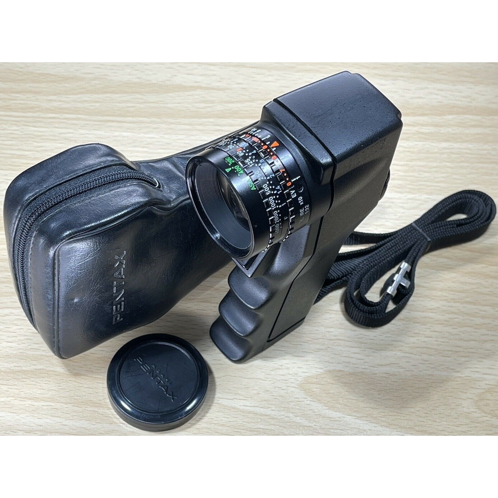 Pentax Digital Spot Meter Light Exposure Meter *With Case Strap Cap ...