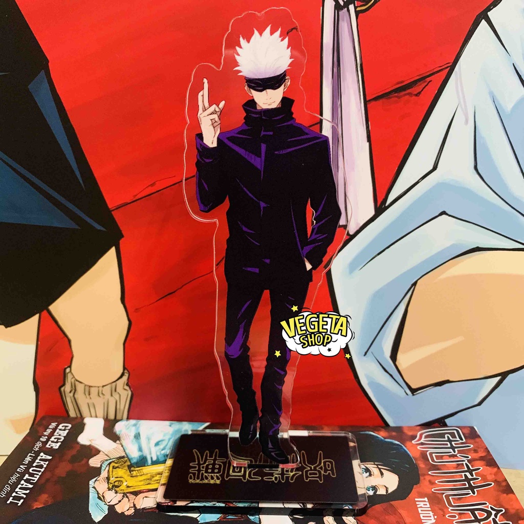 Standee อะคริลิค Mica 2 ด ้ านรูปปั ้ น Jujutsuuka Itadori Sukuna Gojo ...