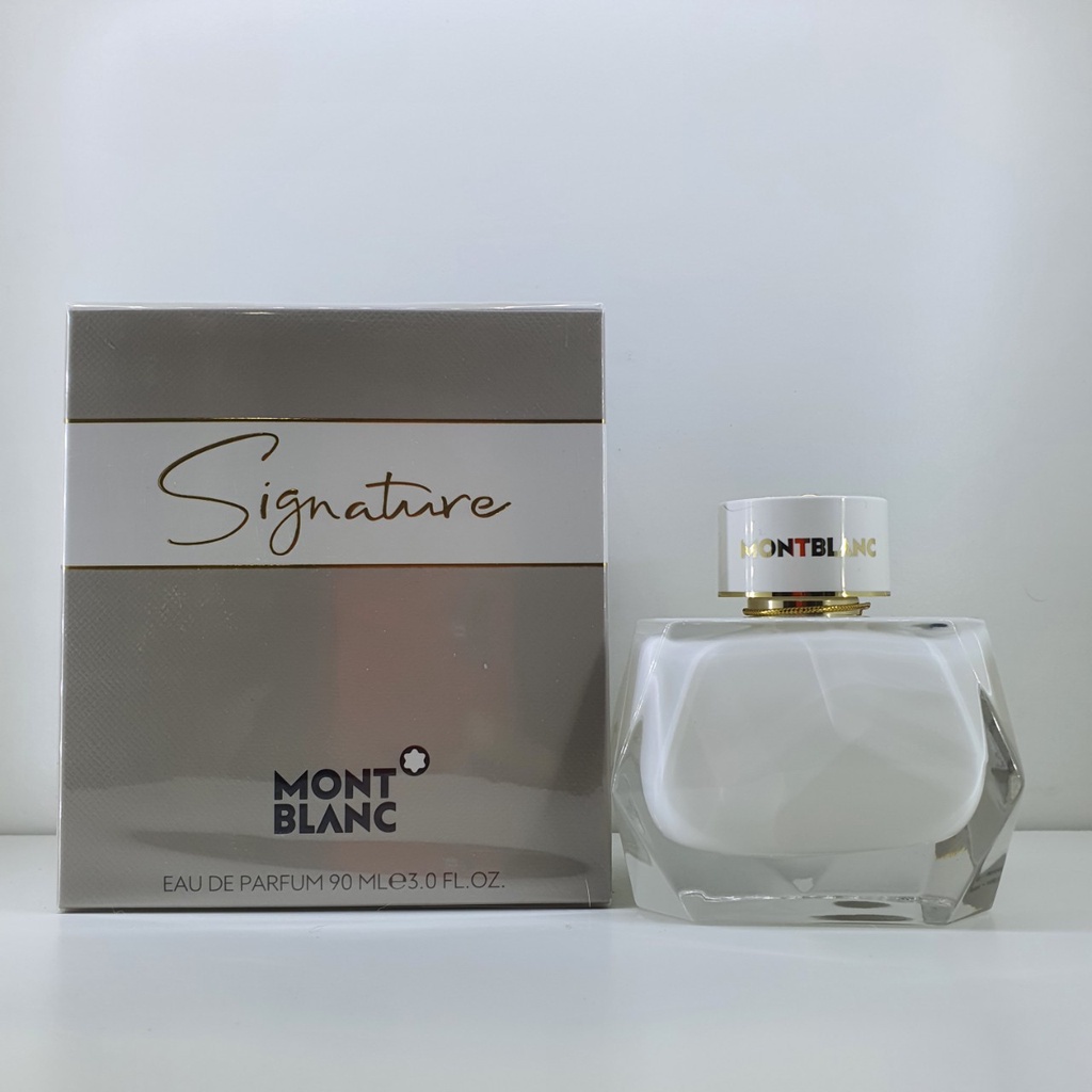 MontBlanc Signature EDP 90ml กล่องซีลของแท้ P-M0ntblanc | Shopee Thailand