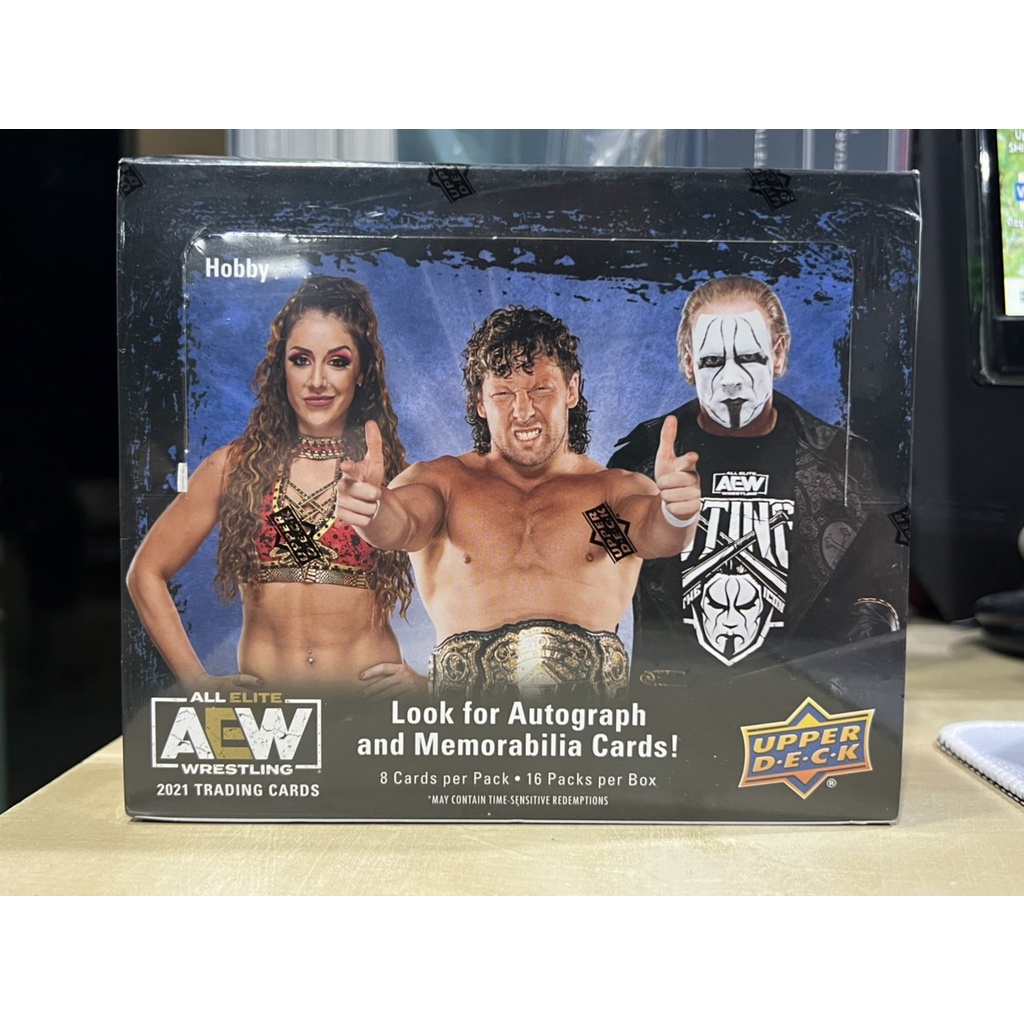 พร้อมส่ง !!! 2021 Upper Deck AEW Wrestling HOBBY box | Shopee Thailand