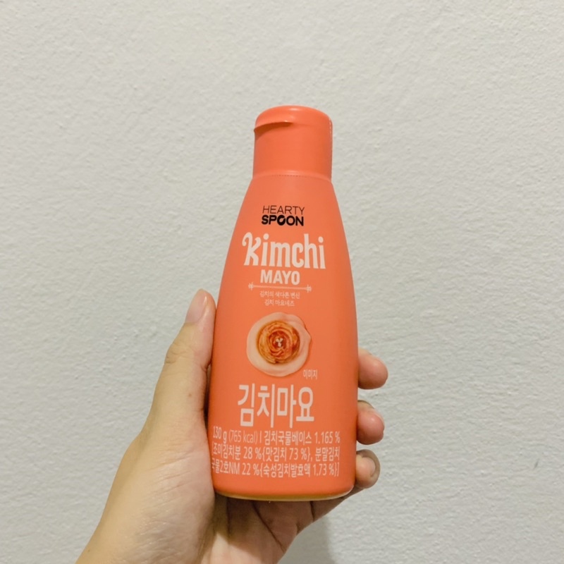 Kimchi Mayo เกาหลี มายองเนสผสมกิมจิ ตรา Hearty Spoon ฮาร์ตี้สปูน ...