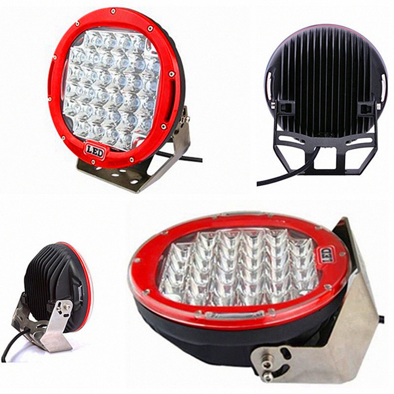 2PC 9nch 96W Offroad Car 4WD Tractor Boat Trailer 4x4 SUV ATV 185W Spot ...