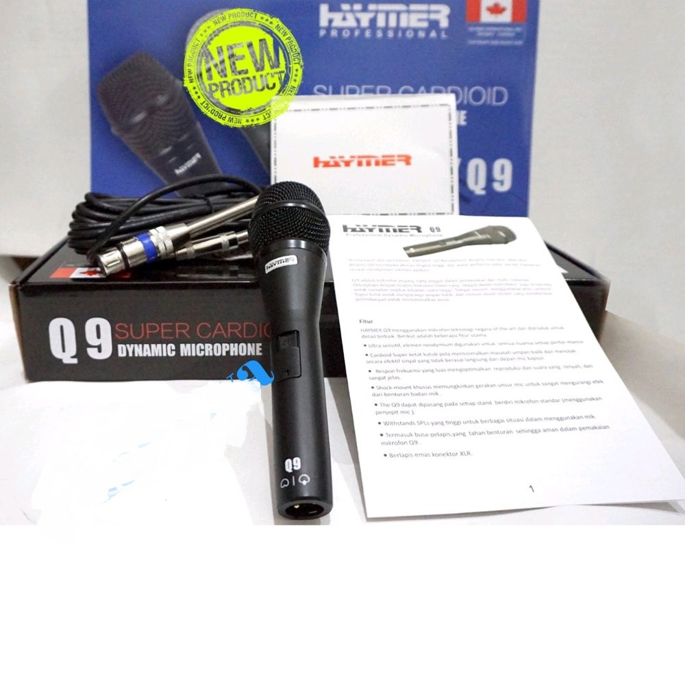 Haymer Q9 สายเคเบิลไมโครโฟน เสียงพิเศษ ของแท้ | Shopee Thailand