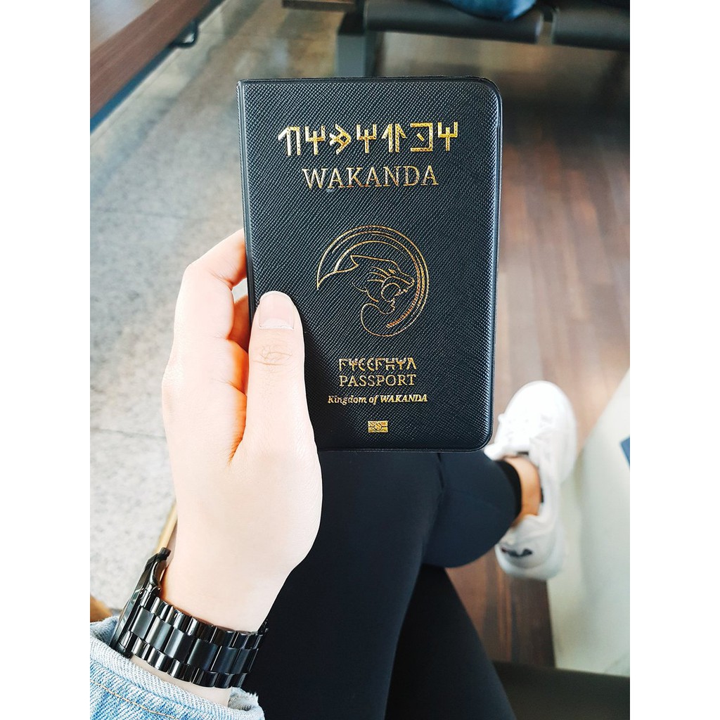 Secret place Passport Cover Wakanda Asgard ปกหนังสือเดินทาง วากานด้าน ...