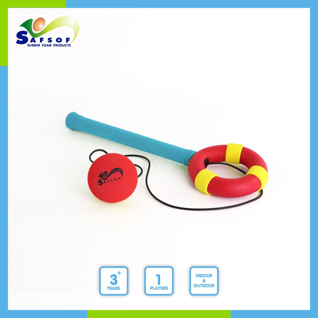 ปลอดภัย Safsof Swinging Ball สวิงบอล ของเล่นเด็ก ทำจากยางฟองน้ำ รุ่น SL ...