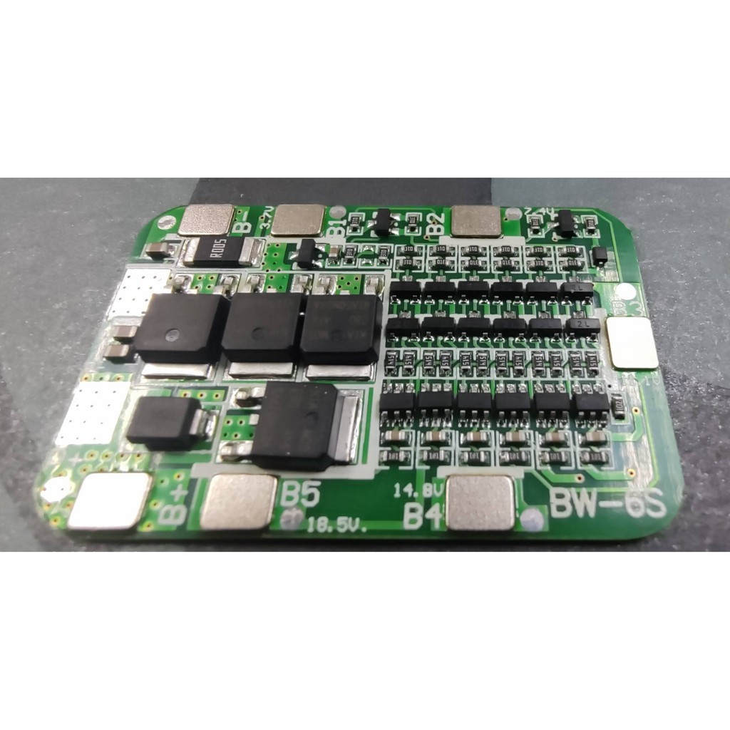 6S BMS 18650 22v 15-25A for Lithium Li-ion 3.7V | Shopee Thailand