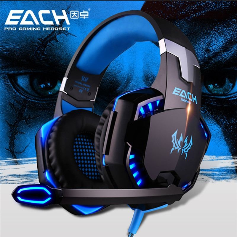 Kotion Each G2000 หูฟังเล่นเกมพร้อมไมโครโฟน Pc Gamer 3 . 5 มม ...