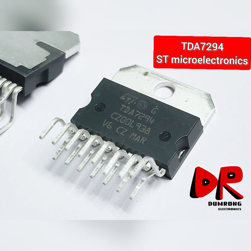 (1 ชิ้น) ไอซี TDA7294 TDA7294V ยี่ห้อ ST แท้ Original 100V 100W 7294 | Shopee Thailand