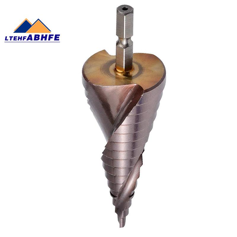 🔥M35 HSS Co Step Drill Bit Cobalt Cone Drill Bits 4-32Mm Wood Stainless Steel Metal Hole Saw ...