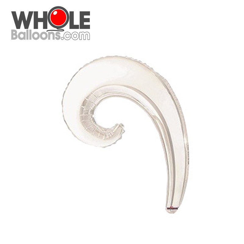 Wholeballoons ลูกโป่งฟอยล์ 14" Kurly Wave (1แพค/5ใบ)ยี่ห้อConvertidora ฟอยล์คุณภาพดี มืออาชีพ ...