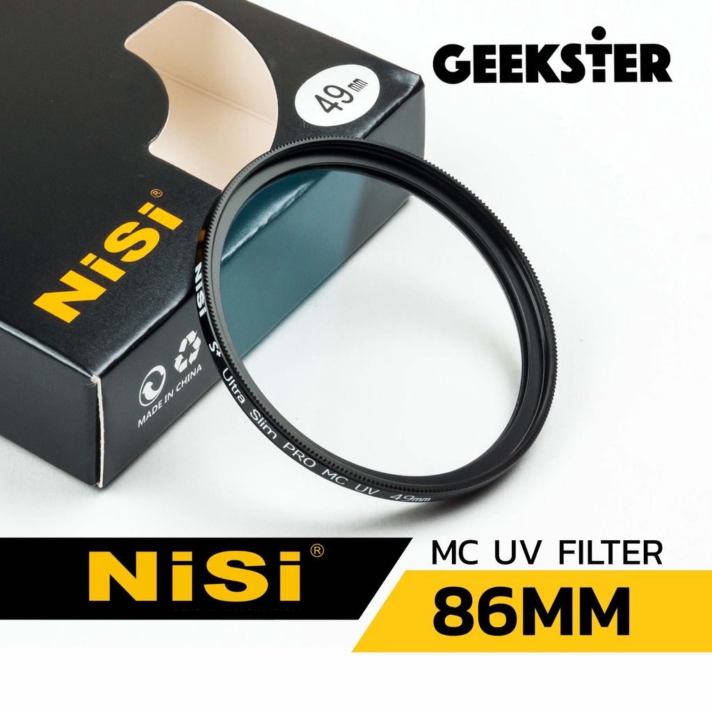 NiSi MC UV FILTER ฟิลเตอร์ 86mm / 86มม / 86 mm มม / มัลติโค้ด | Shopee Thailand