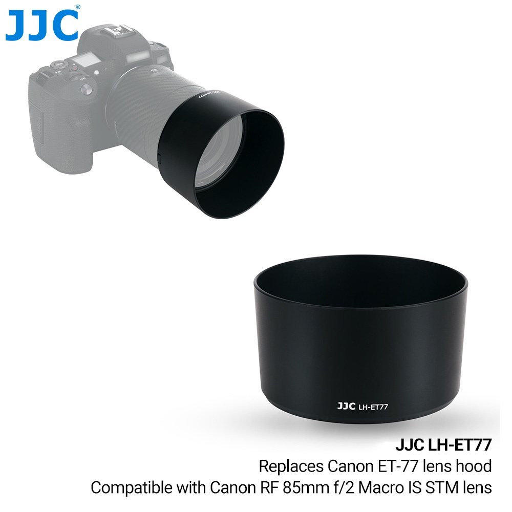 JJC Lens Hood ฝาครอบเลนส์กล้อง Canon RF 16mm / 35mm / 50mm F1.8 STM / 85mm F2 / 15-35mm / 24 ...
