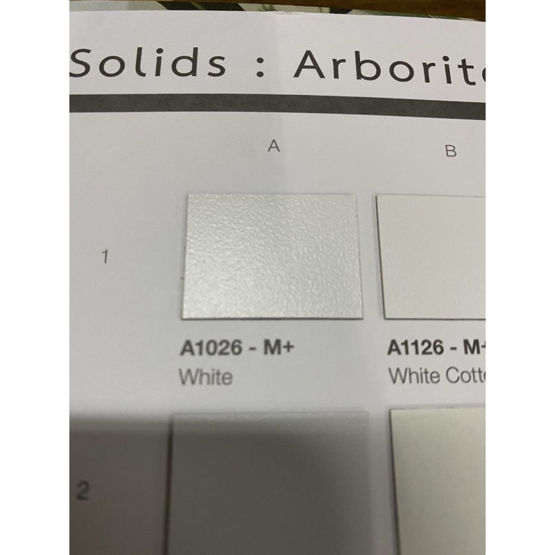 แผ่นโฟเมก้า Wilsonart arborite A1026m สีขาวผิวด้านเปลือกส้ม 80x 120 ซม ...