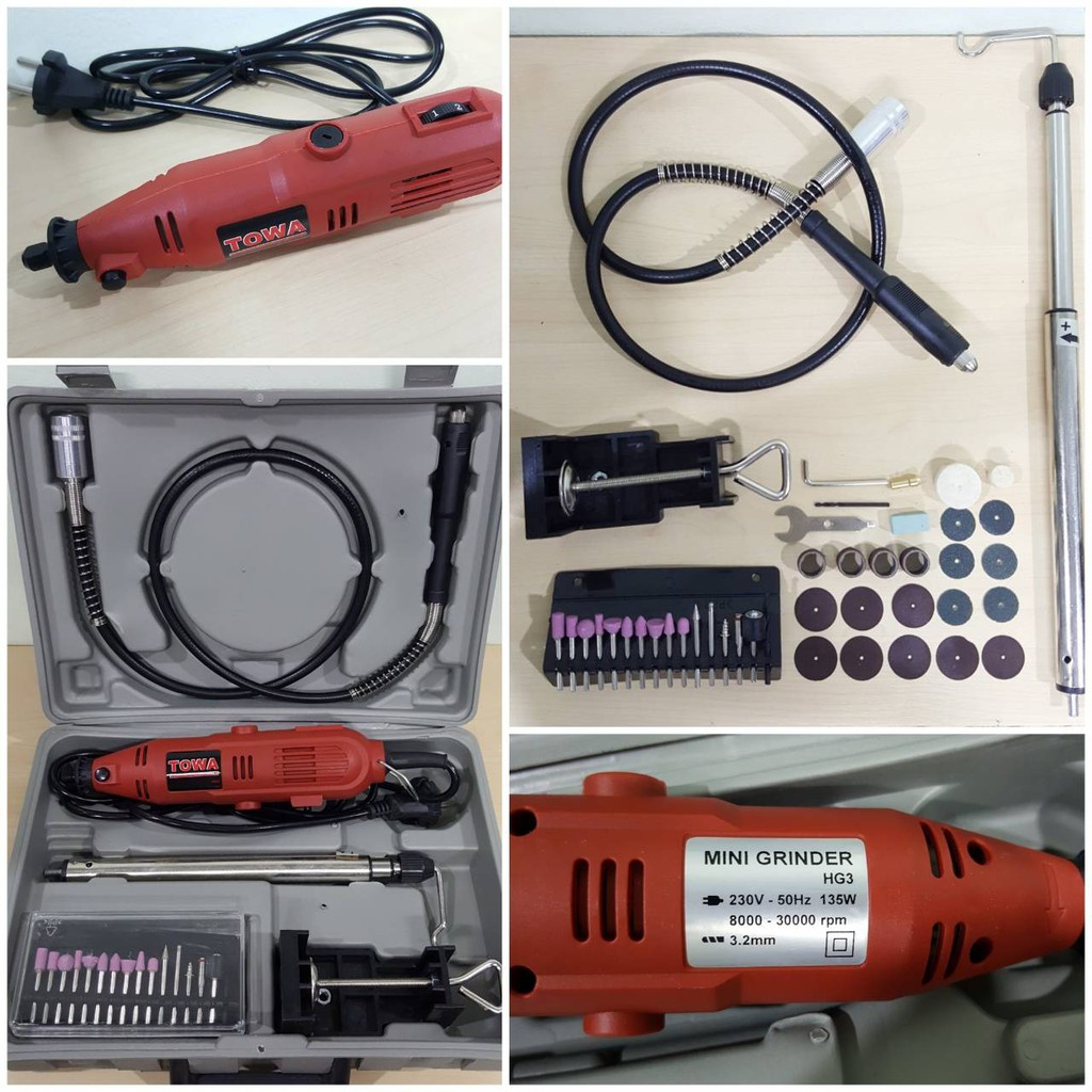 เครื่องเจียรสายอ่อน /เครื่องเจียรมินิ (Foredom) Towa HG3 | Shopee Thailand