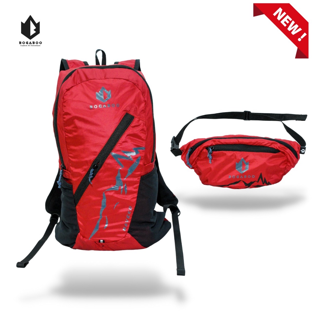 3 in 1 bogaboo ultralight NAVEED Series - กระเป๋าคาดเอว - กระเป๋าสะพายข้าง - SUMMIT bag ...