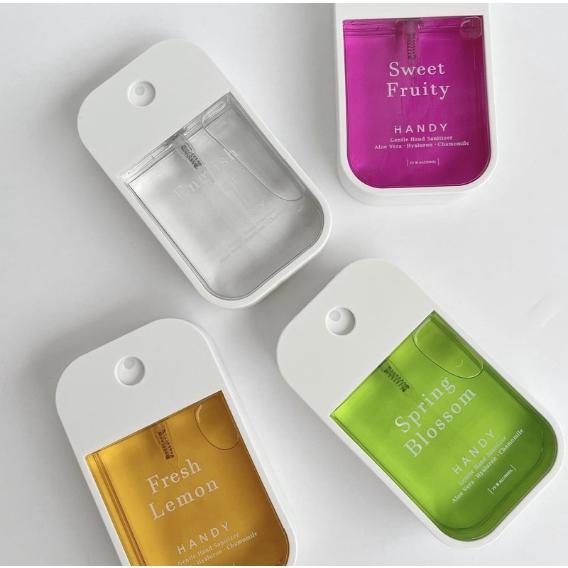 HANDY Alcohol Spray สเปรย์แอลกอฮอลล์ 75% (สำหรับผู้ที่อยากคละกลิ่น ...
