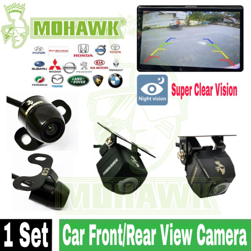Mohawk ME Series AHD Full HD CCD กล้องมองหลังถอยหลัง 1080 HD มุมกว้าง ...