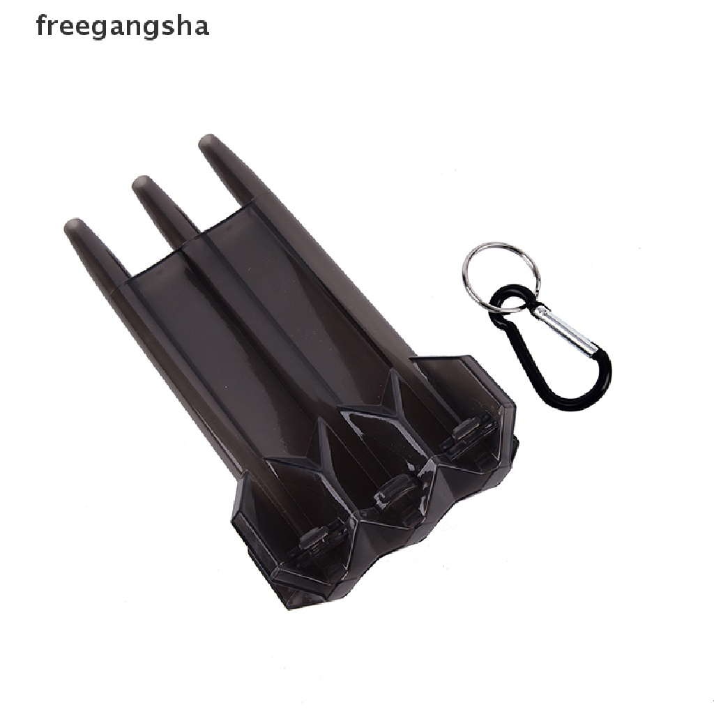 [FREG] 1pc plastic dart box case with locks portable darts accessories ...