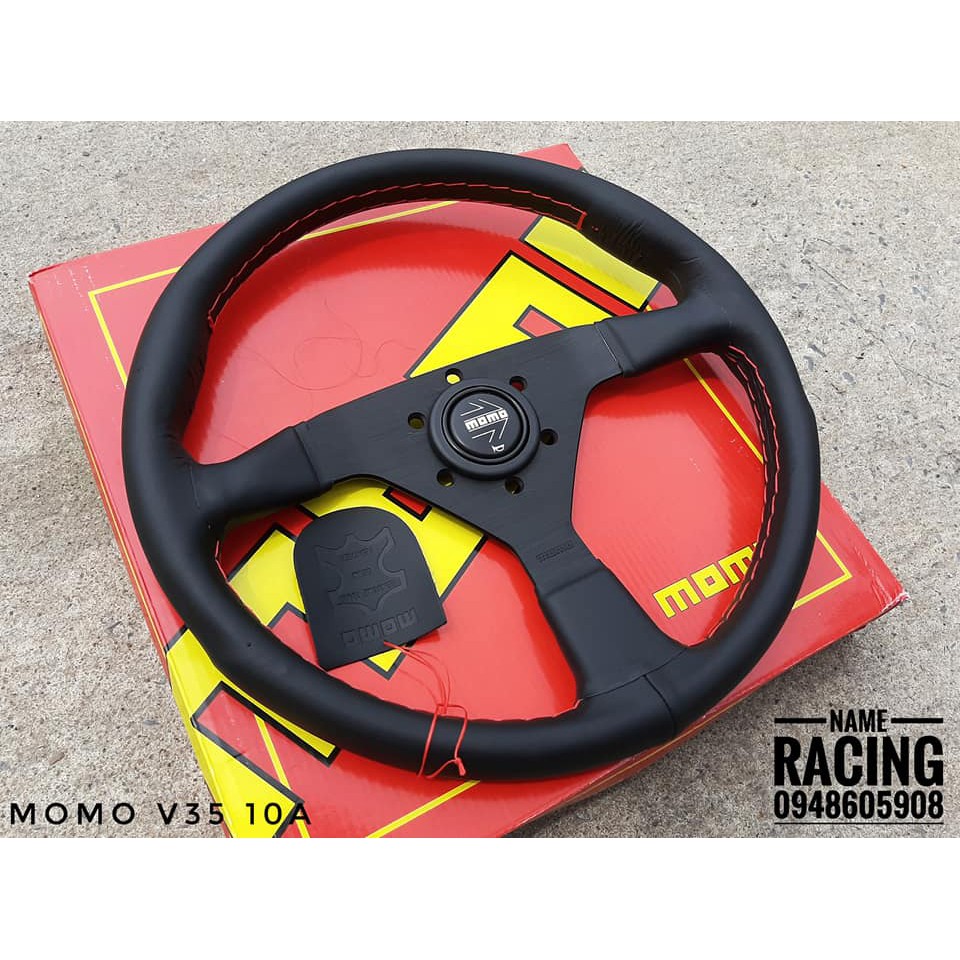 พวงมลัย MOMO V35 งาน 10A ก้านตรง หนังเรียบ ขนาด350mm งานเย็บด้าย แดง และ ฟ้า งานเหมือนระดับ10a ...