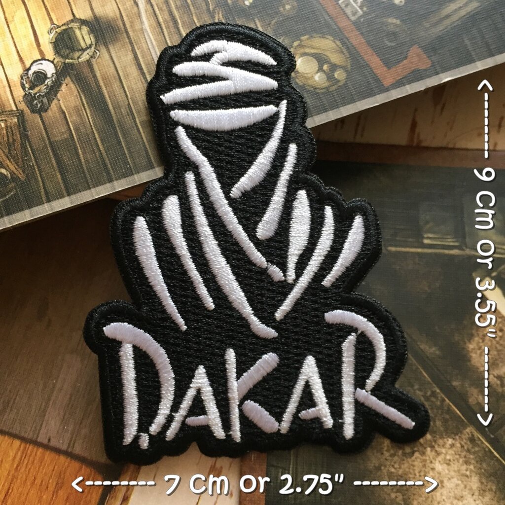 Dakar ตัวรีดติดเสื้อ อาร์มรีด อาร์มปัก ตกแต่งเสื้อผ้า หมวก กระเป๋า ...