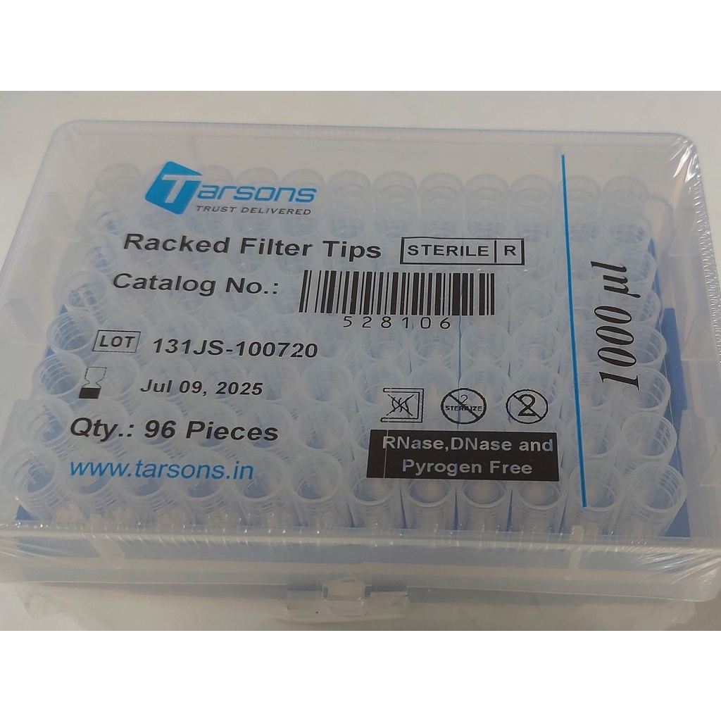 Filter tip ขนาด 10, 20, 100, 200 และ 1,000 ul ทิปมีตัวกรองพร้อมกล่อง ...