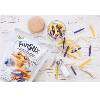 NOI Fun Stix Salted เอ็นโอไอ มันผสมเผือกแท่งโรยเกลือ 80 กรัม | Shopee ...