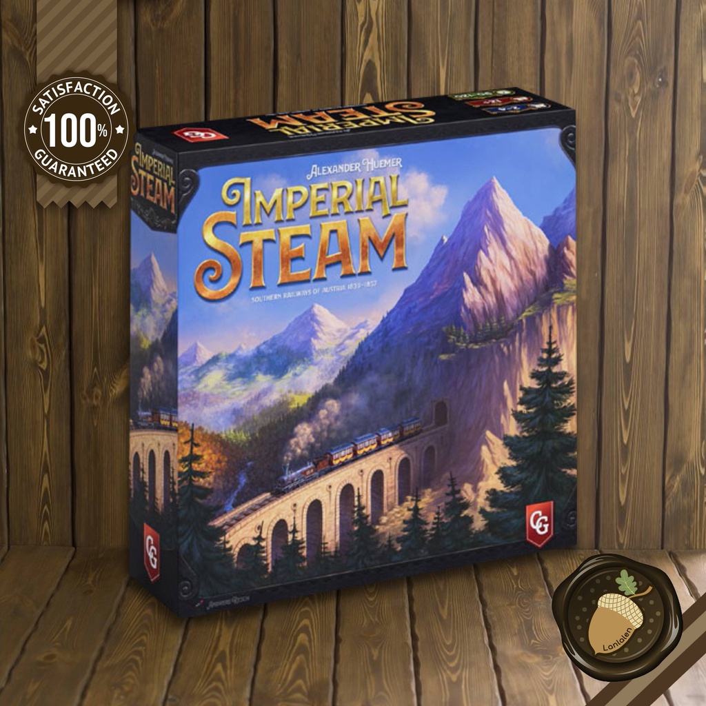 Imperial Steam บอร์ดเกม คู่มือภาษาอังกฤษ (Boardgame บอร์ดเกม การ์ดเกม ...