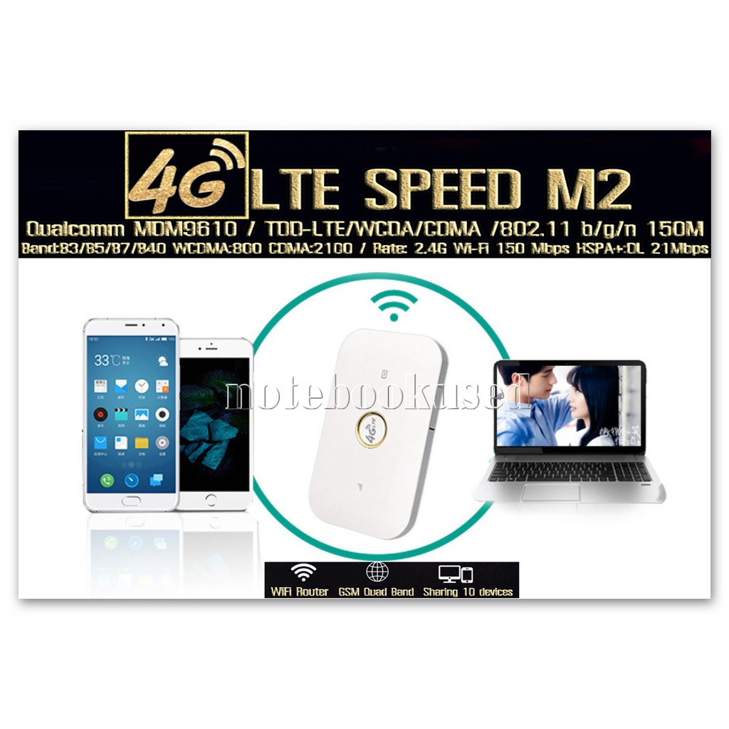 Pocket WiFi Router SPEED M2 /unlocked / Hotspot 4G LTE Router | Shopee ...