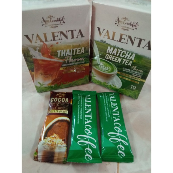 VALENTA&MATCHA&GREEN TEA | Shopee Thailand