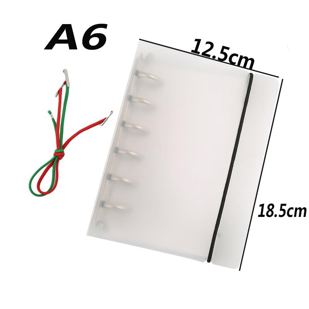 แฟ้มโฟลเดอร์ ขนาด A5 A6 B5 A4 6 รู สําหรับใส่สมุดโน้ต อัลบั้มรูปภาพ | Shopee Thailand