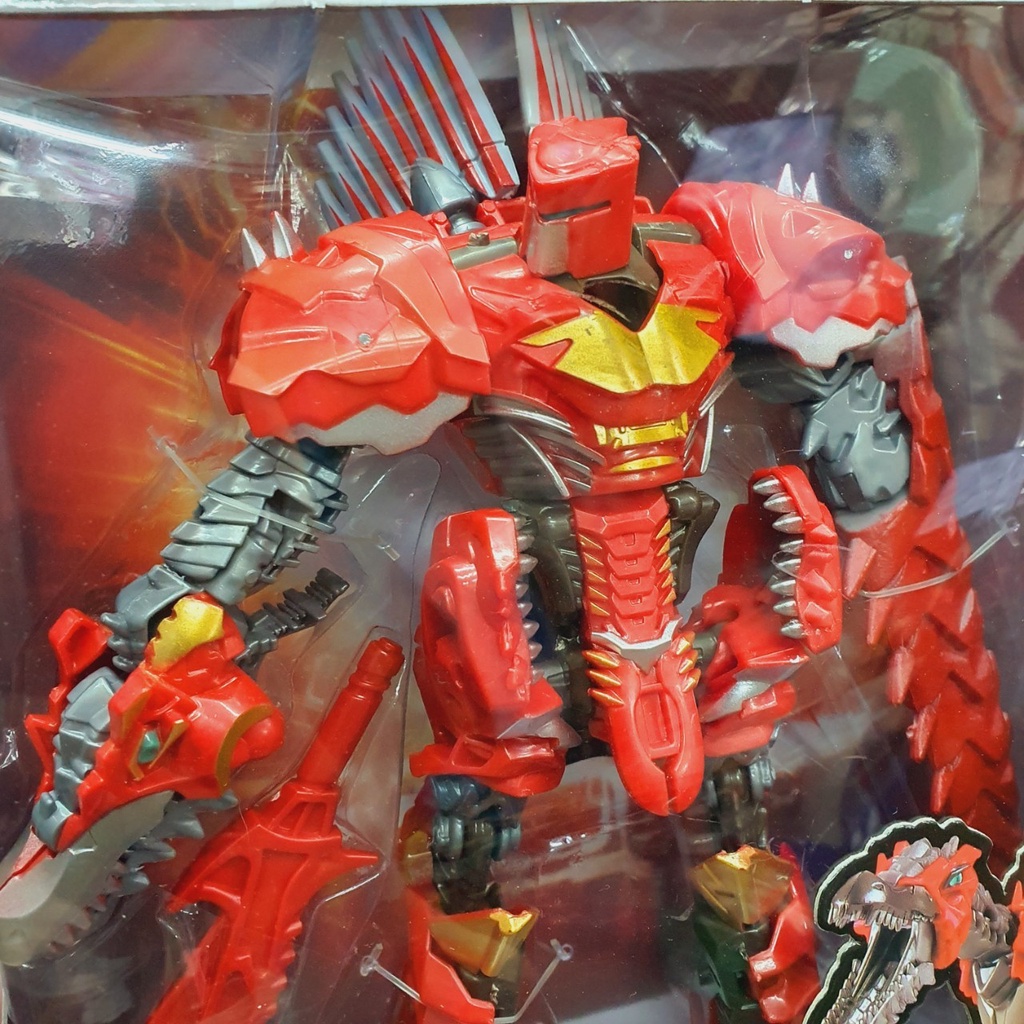 Robot Transformer Action Figure Model Transformation Car Robo Toy Red ...