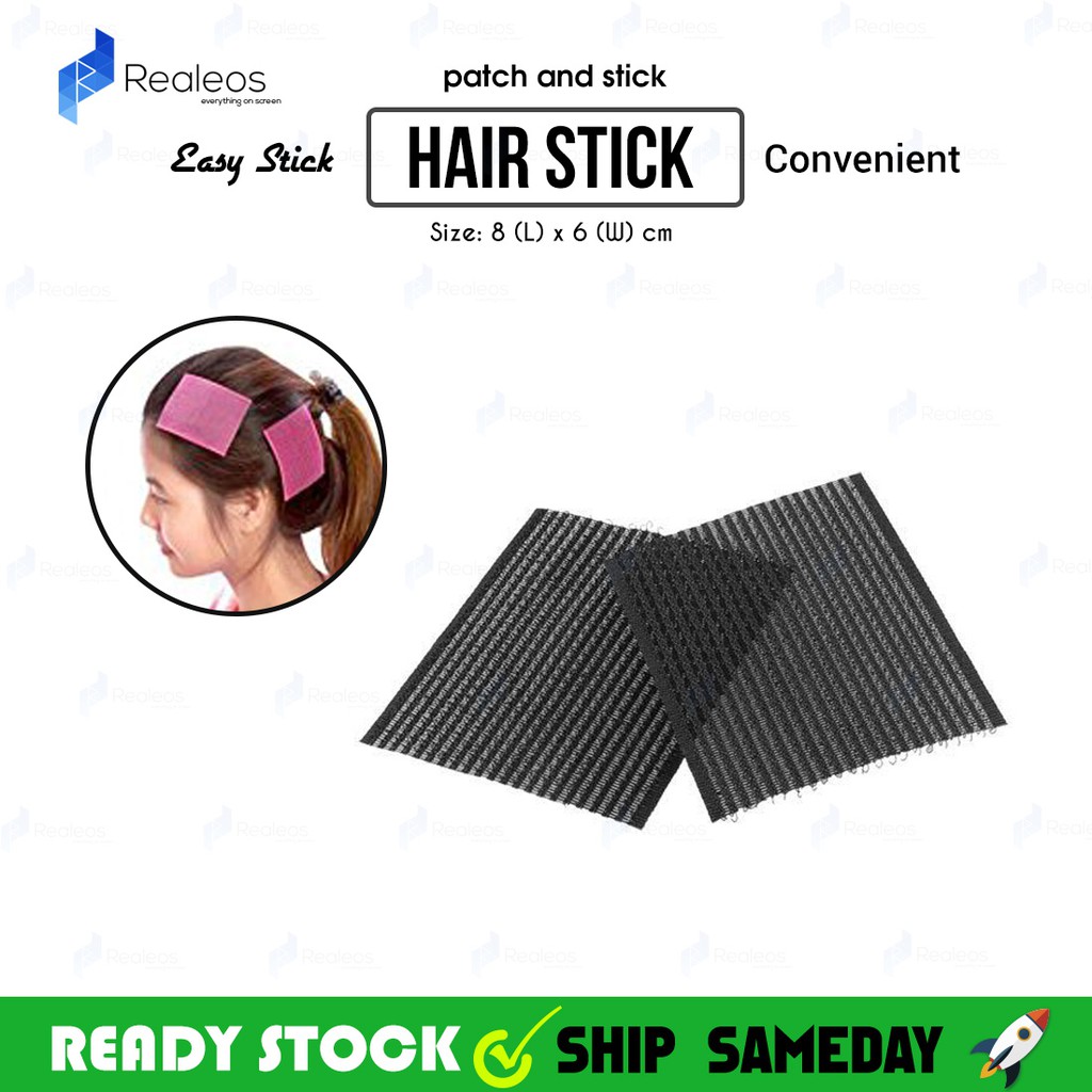 Realeos Magic Hair Fringe Stick Patch และ Stick Girl อุปกรณ ์ เสริม ...