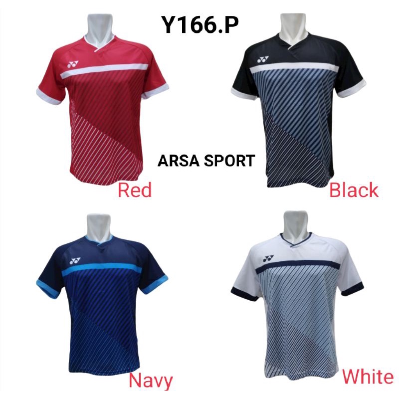 เสื้อยืดแบดมินตัน Yonex Y166 P Jarsey Batminton | Shopee Thailand