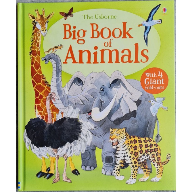 Big Book of Animals เหมาะสำหรับ 3 ขวบ+ ปกแข็ง | Shopee Thailand