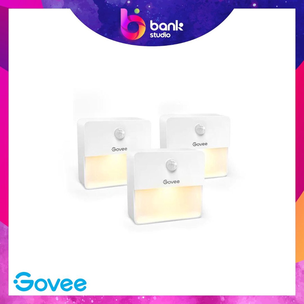 (ประกัน 3เดือน) ไฟLED ไฟเซ็นเซอร์ เปิด-ปิดอัตโนมัติ Govee Stick On ...