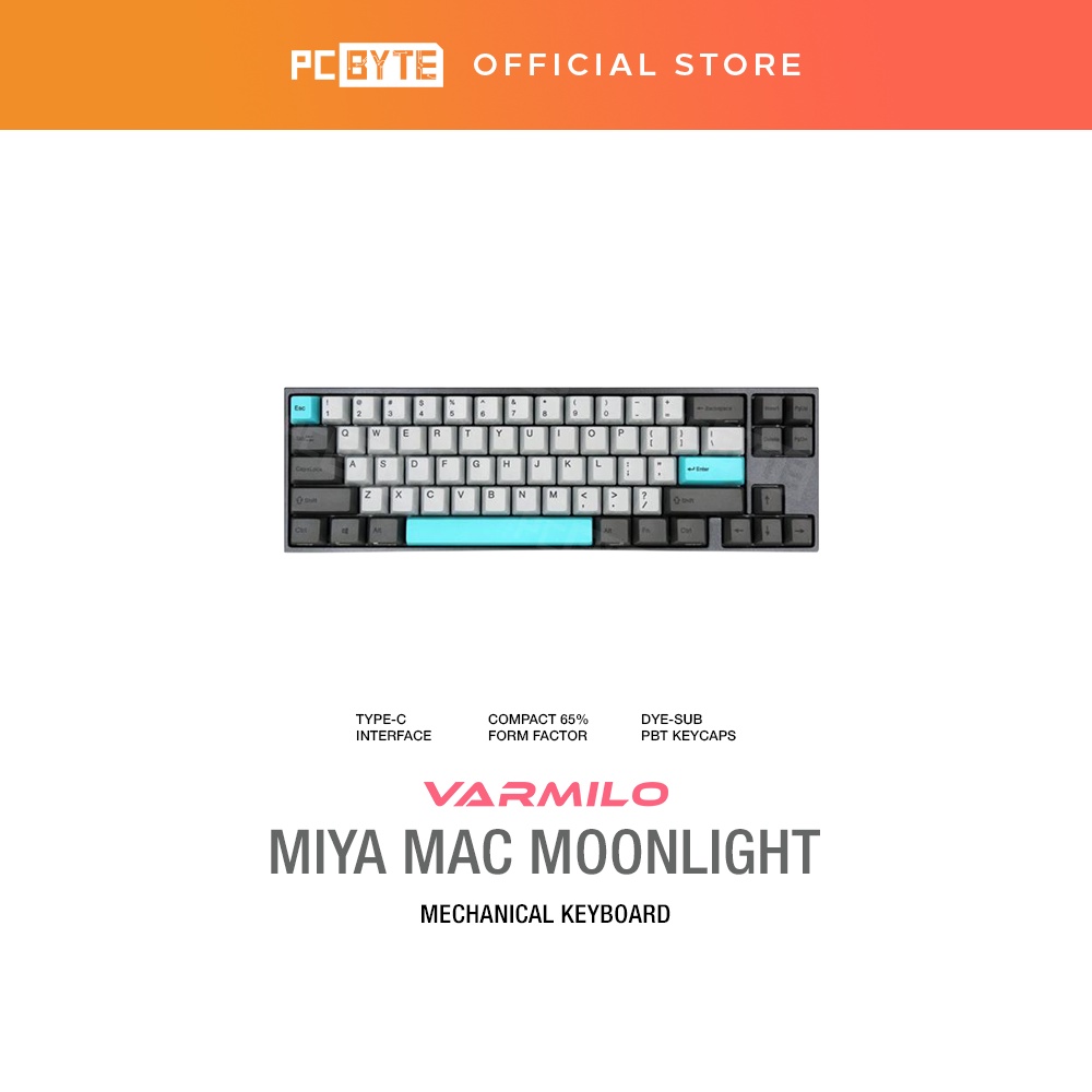 Varmilo Miya Mac Moonlight คีย์บอร์ดเชิงกล - (สวิตช์ Varmilo Daisy ...