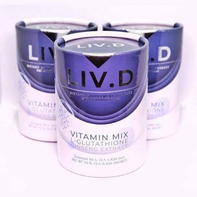 ลิฟดี LIV-D วิตามินลดไขมันในเลือด | Shopee Thailand