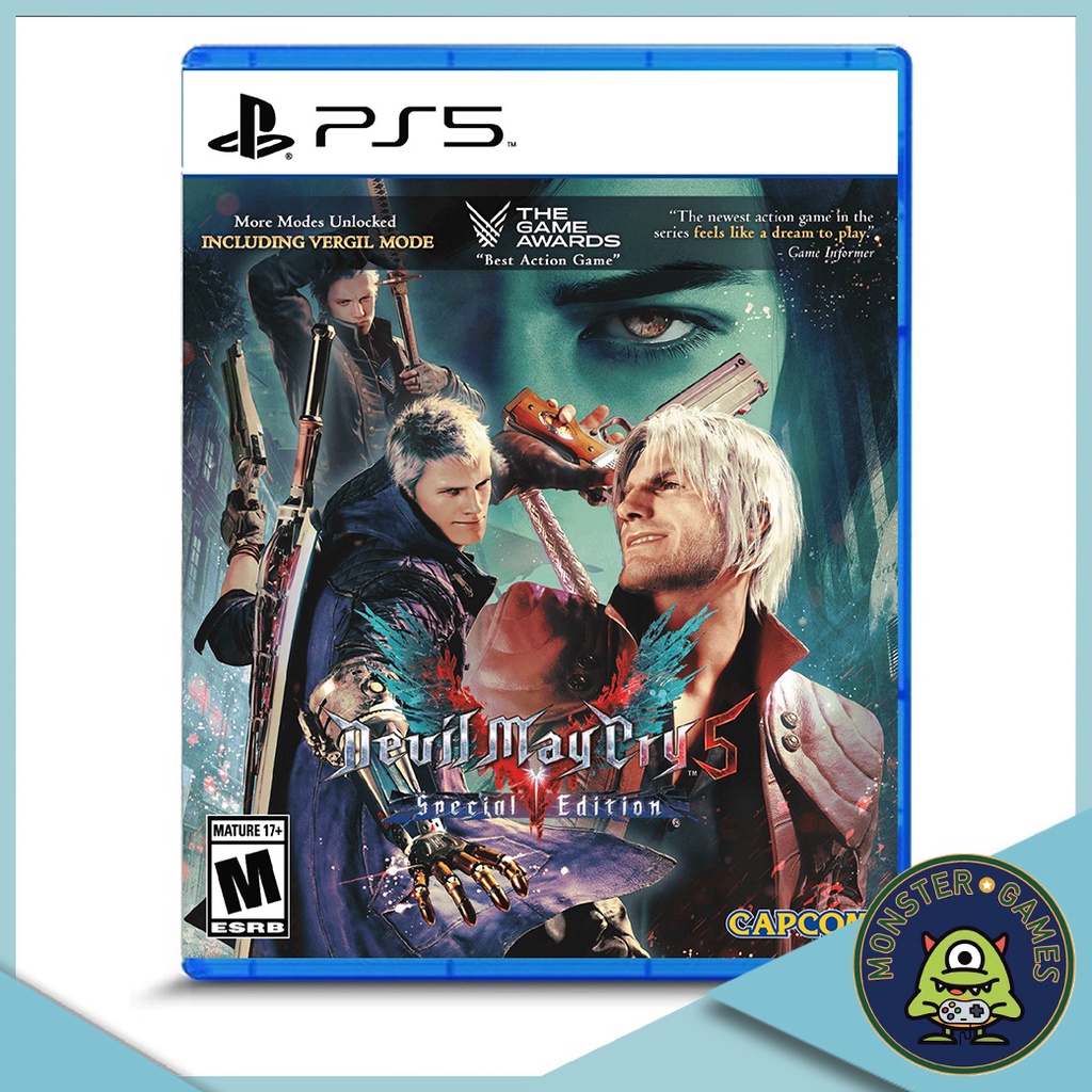 Devil May Cry 5 Special Edition Ps5 Game แผ่นแท้มือ1!!!!! (Devil May ...